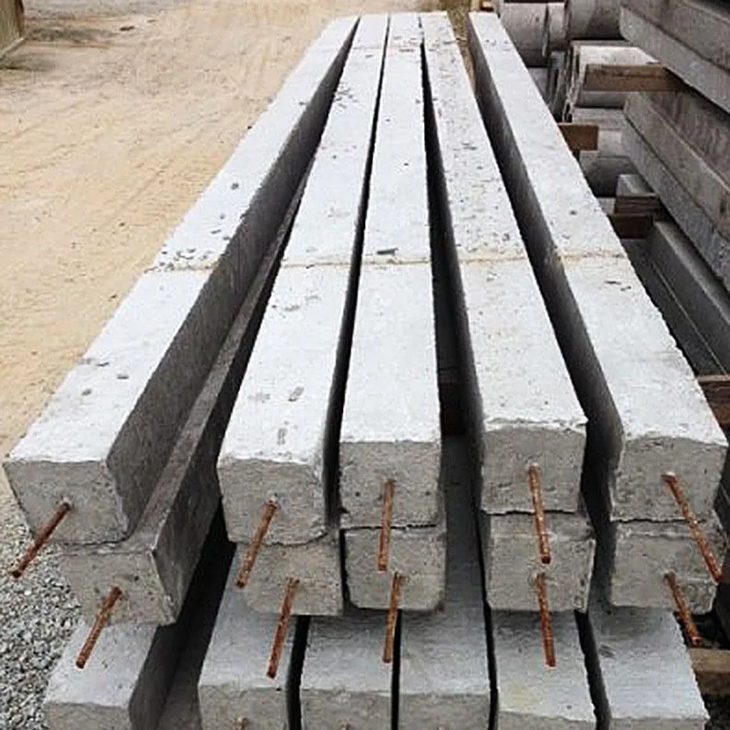 Tiang Cement / Concrete Column 4″ X 4″ X 12′ - Buildmate Home