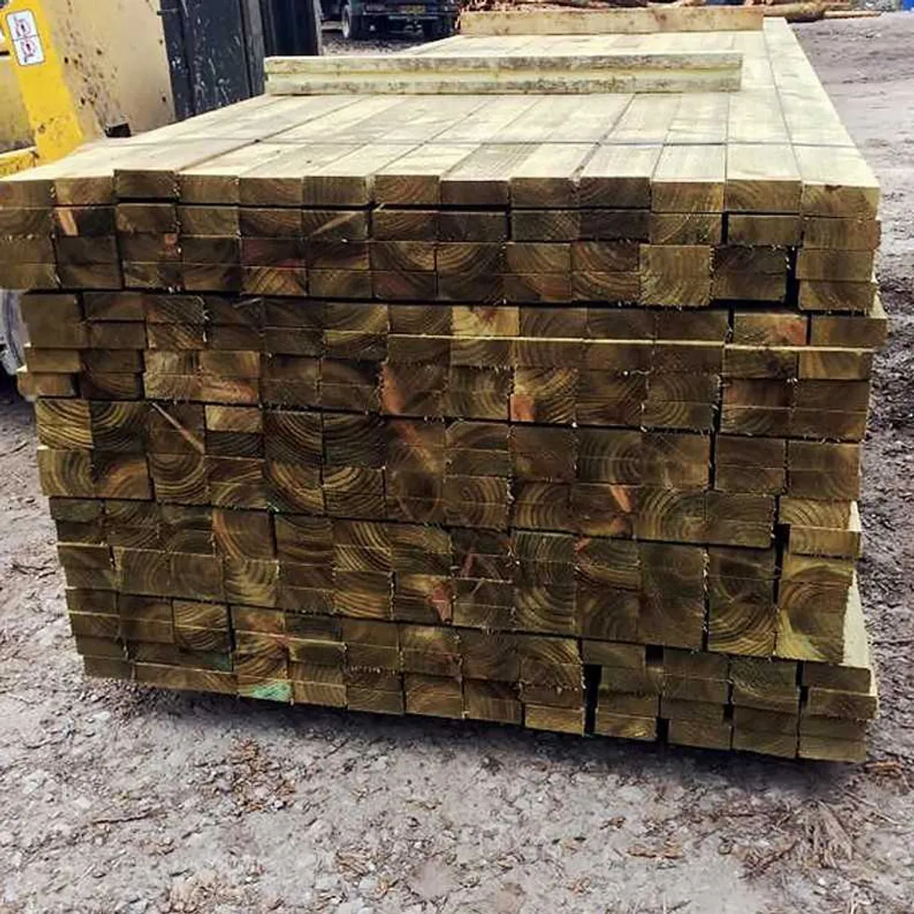 2" X 3" X 14' Tanalised Timber (Construction Grade) - Buildmate Home