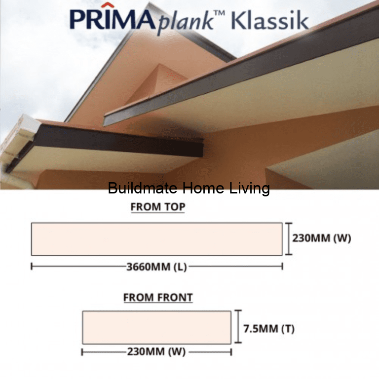 Prima Plank Fascia Cement Board 7.5mm x 230mm x 3660mm WOODGRAIN ...