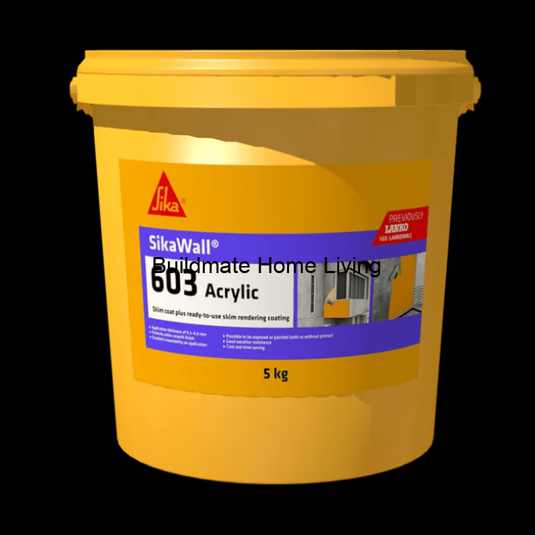 SikaWall 603 Acrylic Skim Coat 25KG - Sika Malaysia