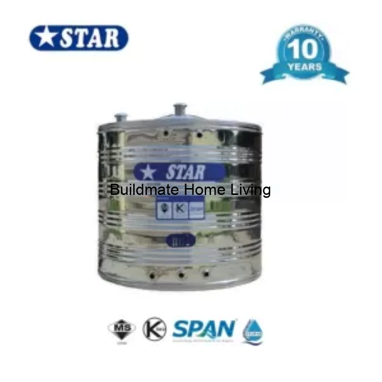 No.1 Stainless Steel Water Tank Flat Top And Bottom