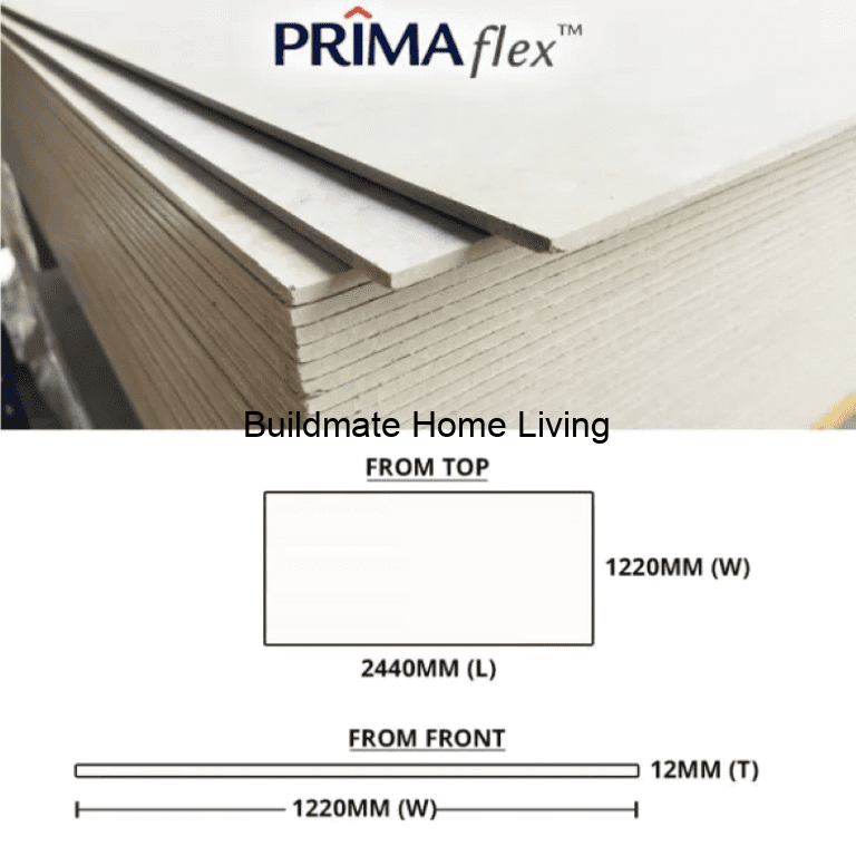 Prima Flex Fibre Cement board (Cemboard) 4′ x 8′ x12mm - Building home ...