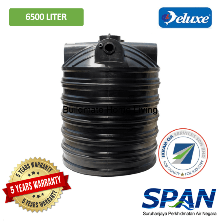 Deluxe PE Water Tank Round Series Malaysia